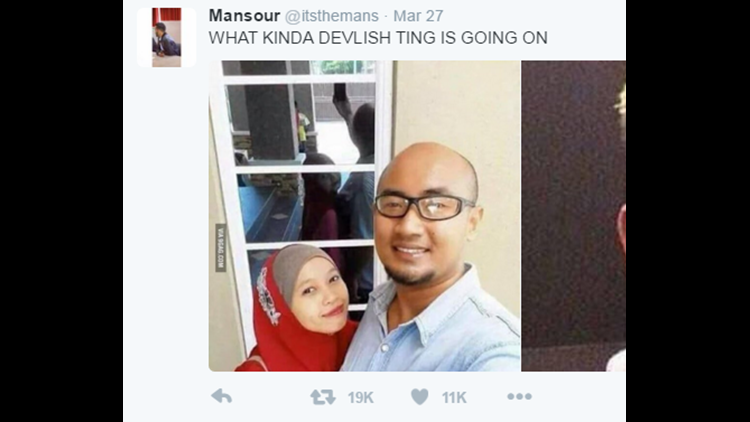 Woman with 2 faces: this selfie is going around the world | khou.com