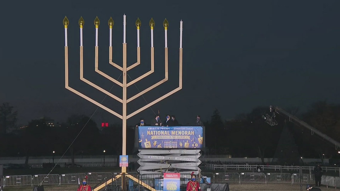 National Menorah Lighting in Washington D.C. | khou.com