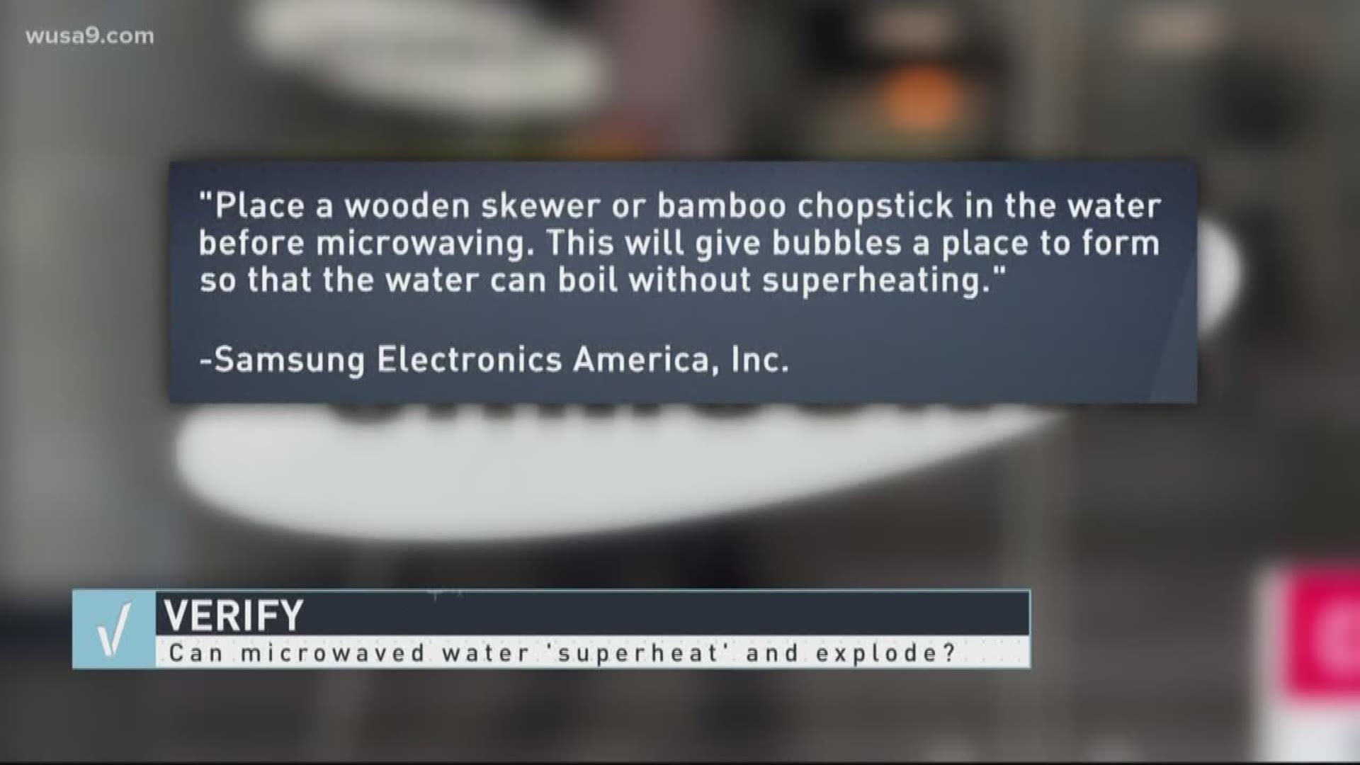 VERIFY: Can microwaving water explode and burn your hands and face ...
