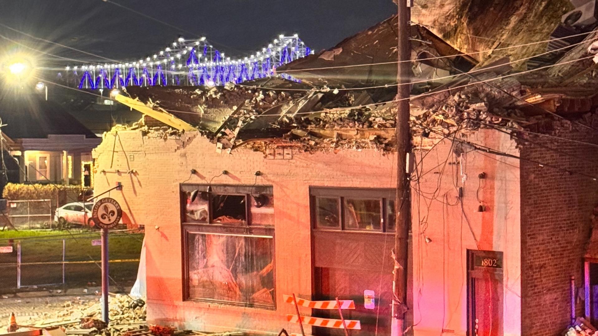 Magazine Street Building Collapse: Cars Damaged, Businesses Evacuated ...