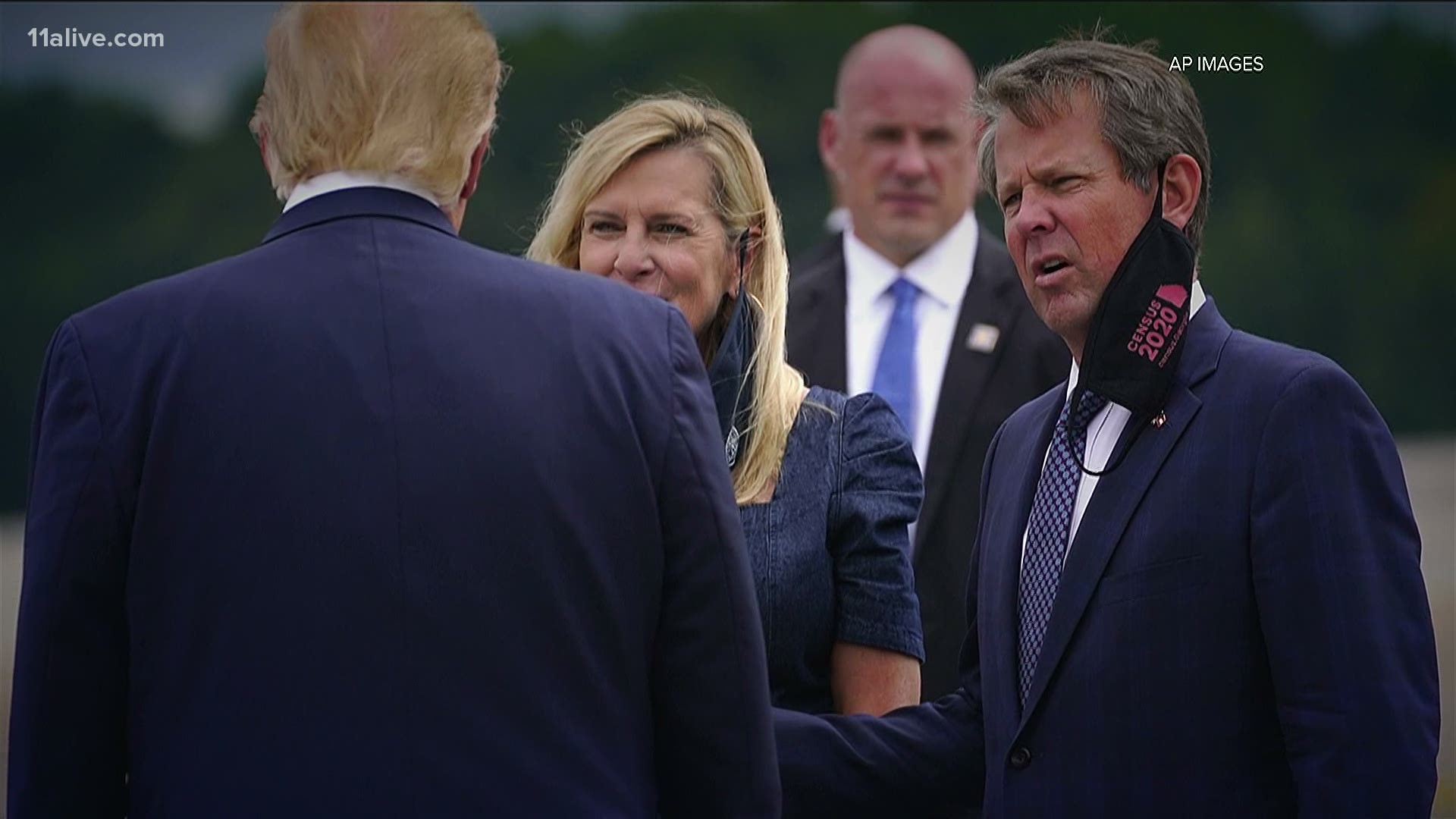 Georgia Governor Kemp responds to Trump comments on election | khou.com