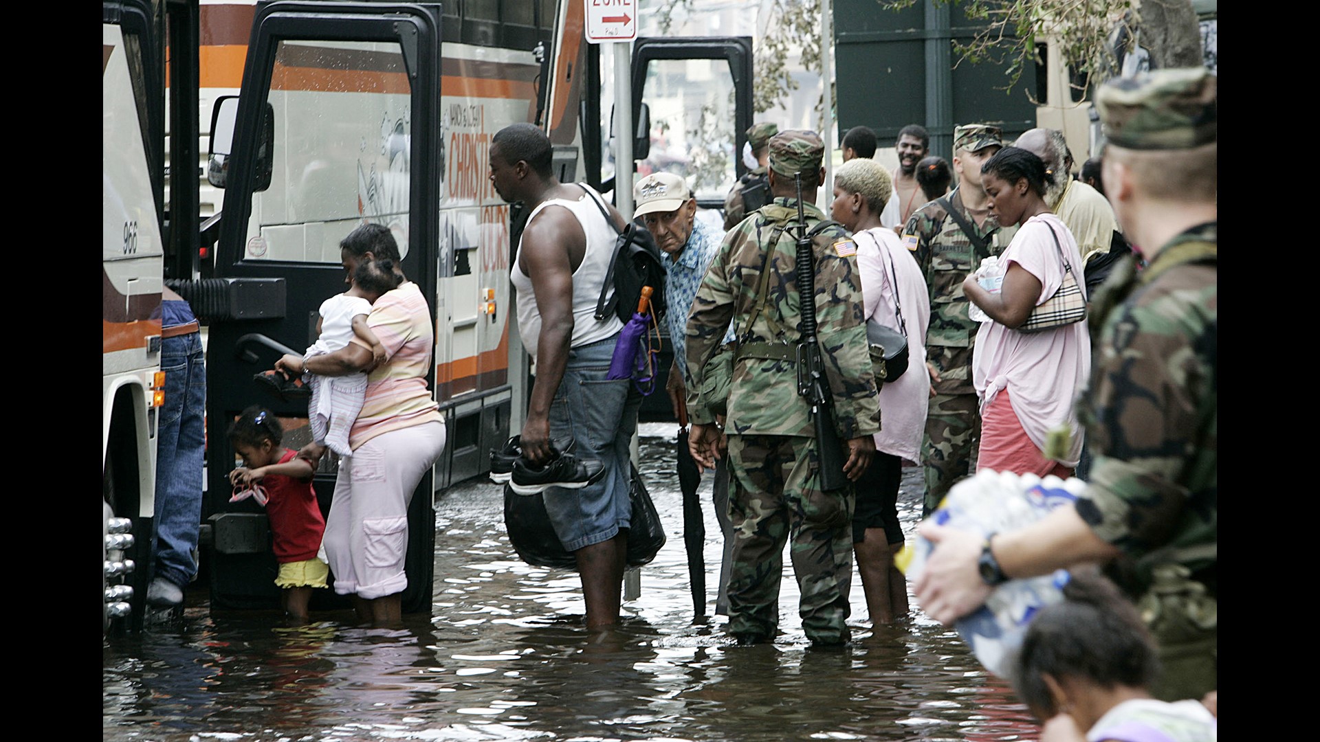 Photos: Astrodome welcomes thousands of Hurricane Katrina evacuees ...