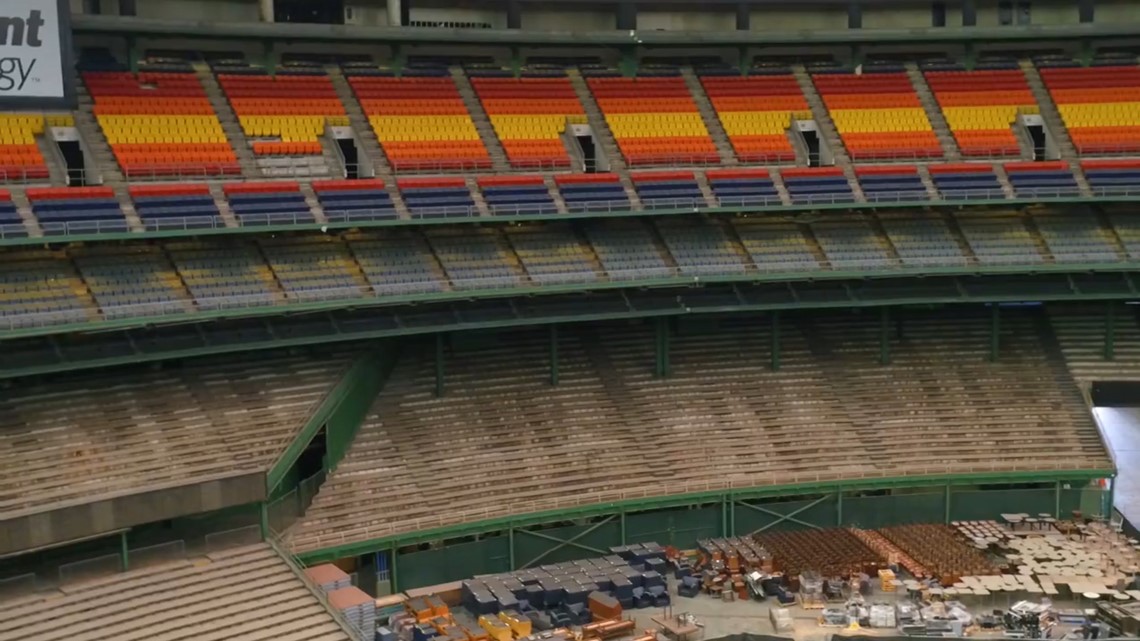 INSIDE AERIALS: Photos from Drone 11 of Astrodome | khou.com